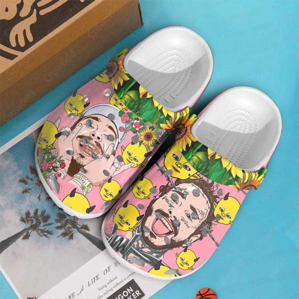 Post Malone Adults Crocss Crocband Clog Shoes For Men Women Ht For Men ...