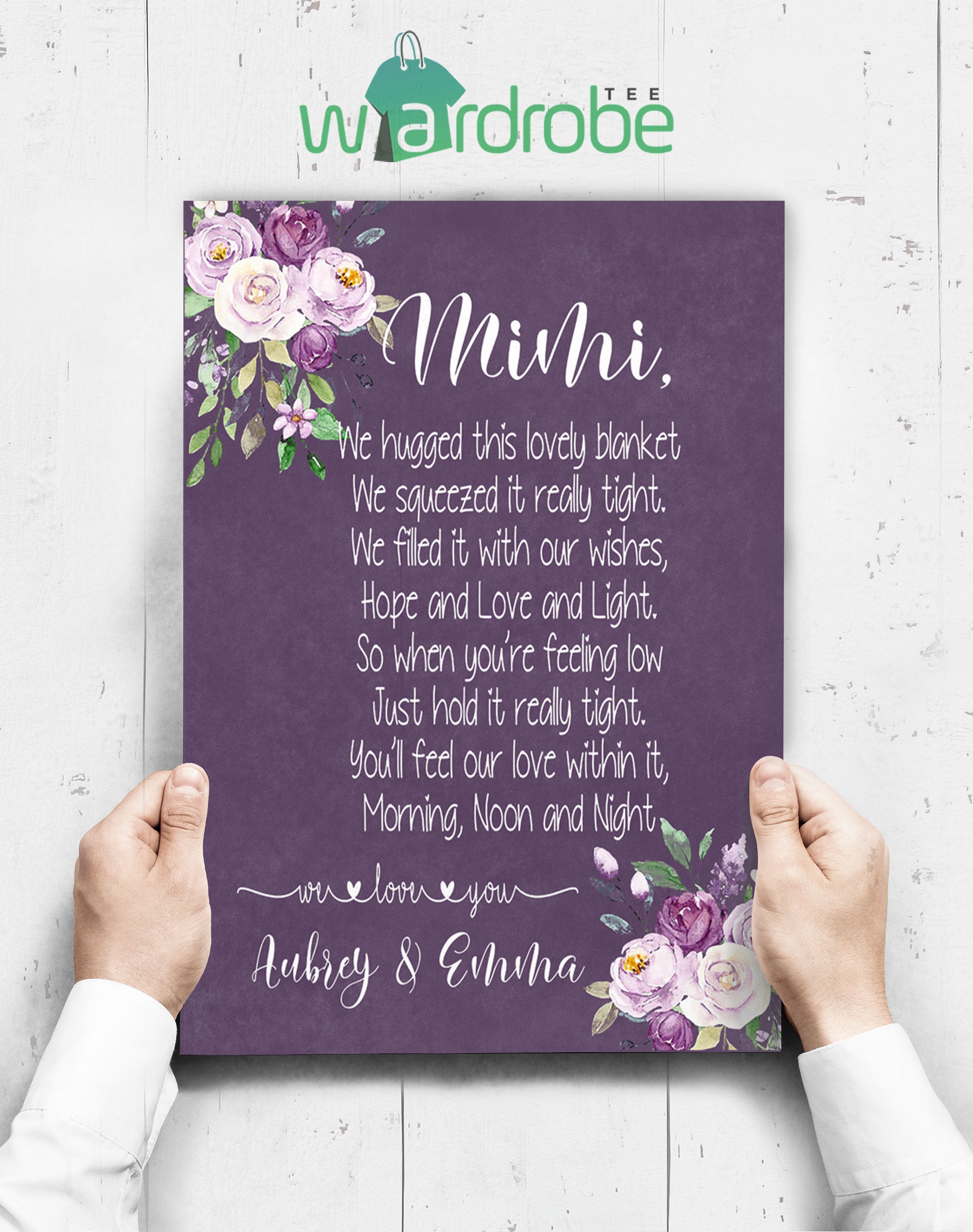 Custom Poster Mimi Personalized Name Poster Prints Wall Art - Poster ...