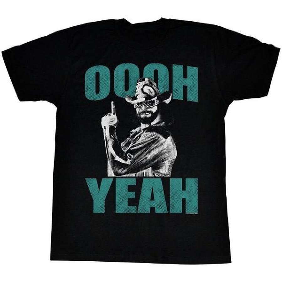 Macho Man 1980s Wwf Heavyweight Wrestler Vintage Style Oooh Yeah Adult T Shirt Teenidi Store