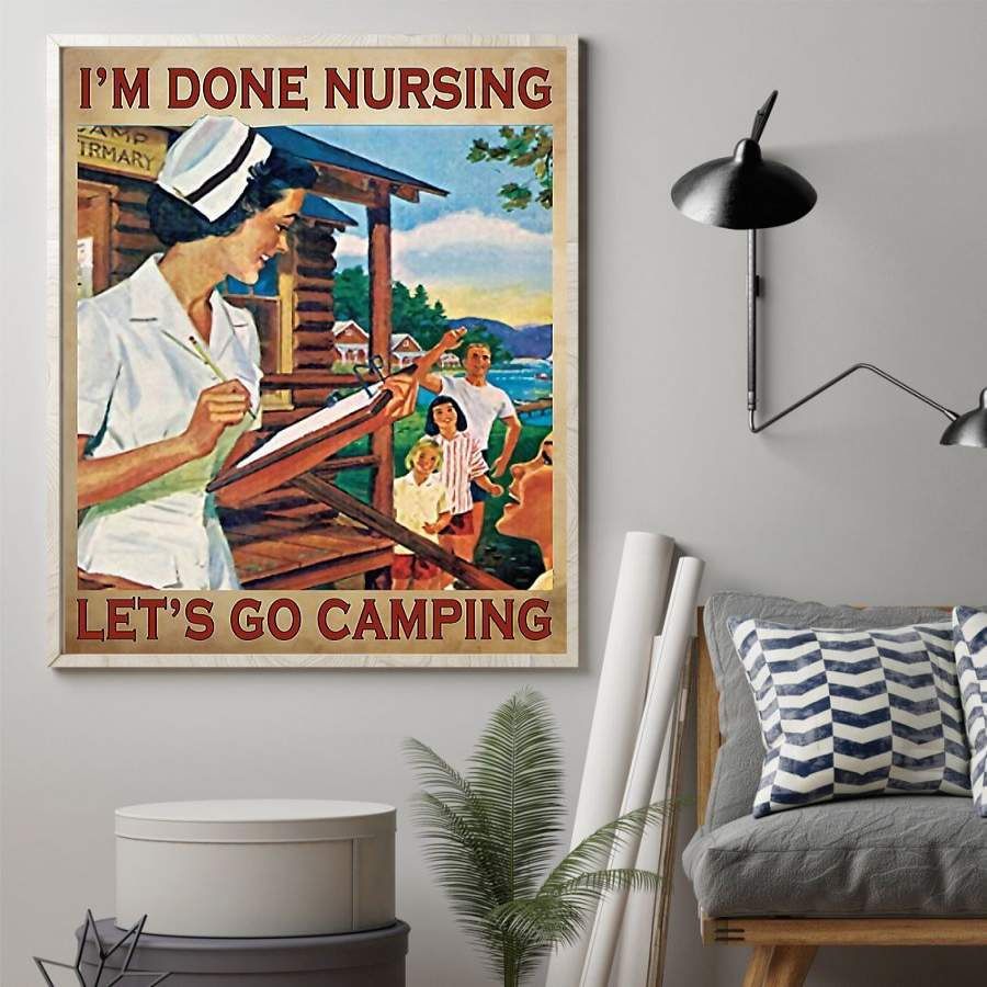 ANTN2412 – Nurse – To my nurse – I’m done – Poster – Posterveto