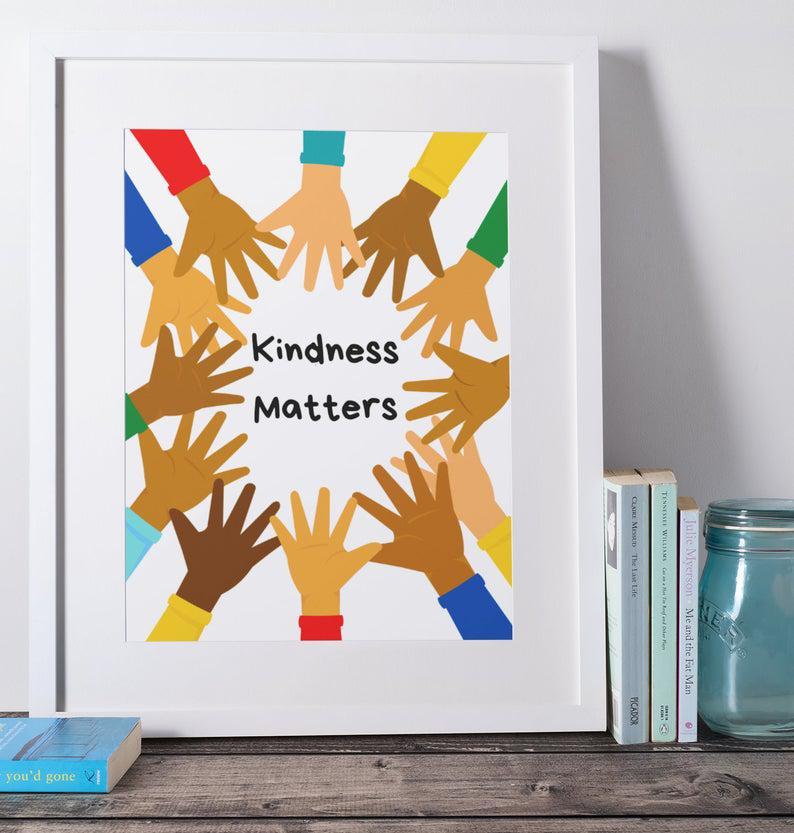 Equality Poster, Kindness Matters, Diversity Poster, Positive Classroom ...