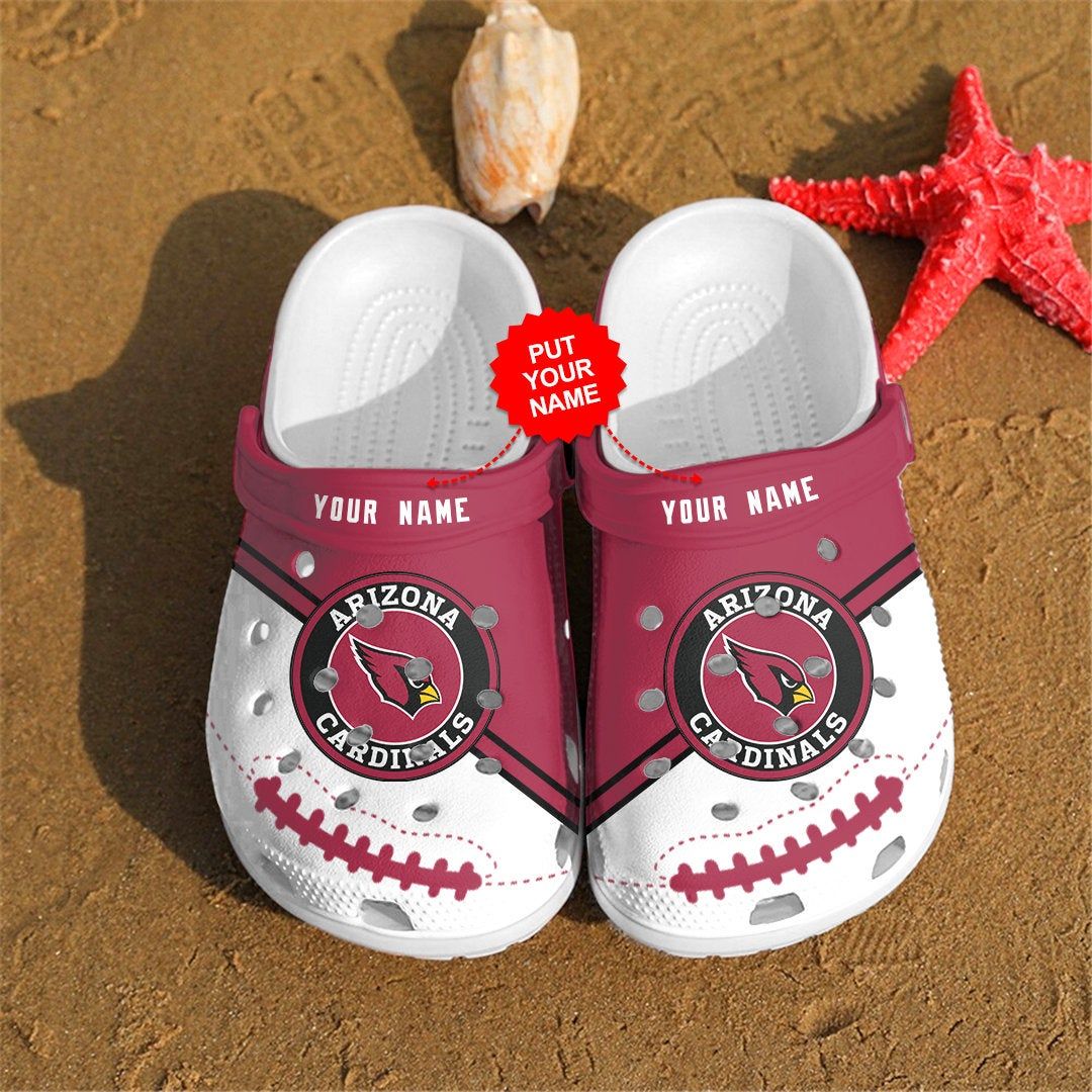 National Football Crocs – A.Cardinals Personalized Clog Shoes ...