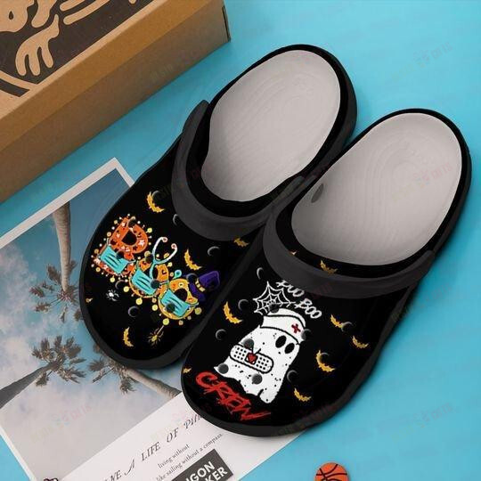 Nurse Boo Halloween Crocs Classic Clogs Shoes – Justbeperfect Fashion Shop