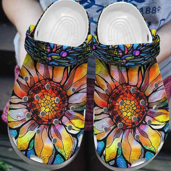 Sunflower Cool Sunflower Crocss Classic Clogs Shoes For Men Women Kids ...