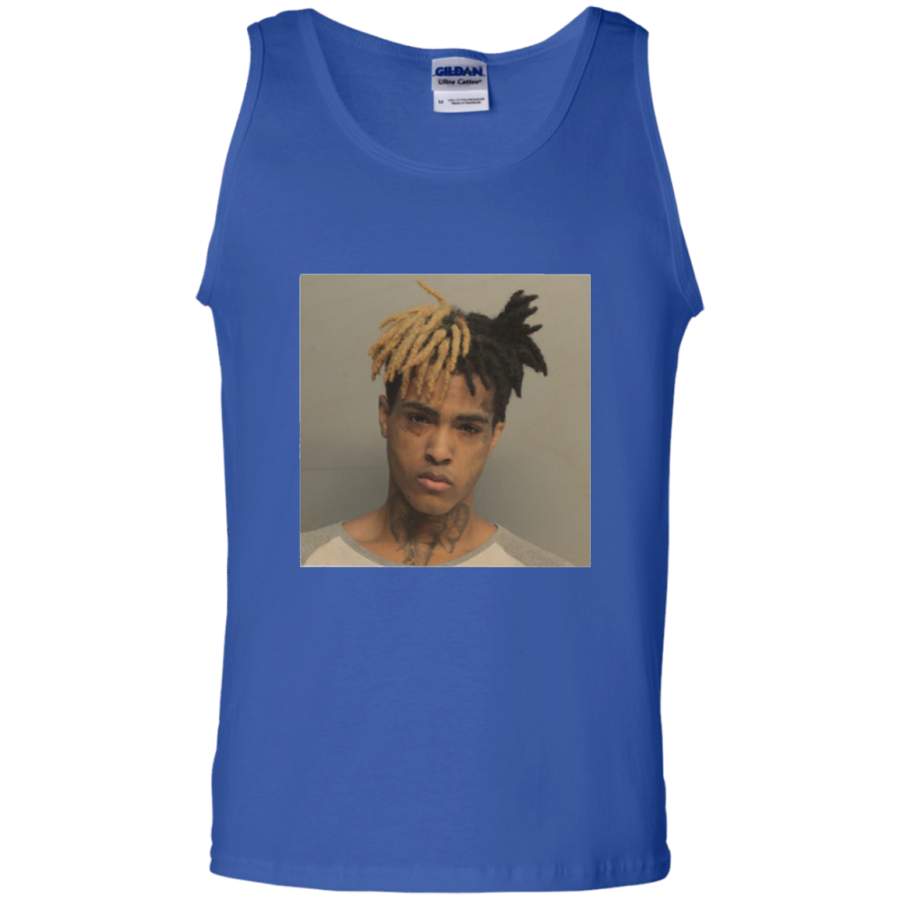 Xxxtentacion Mugshot Tank Top Pallas Llc