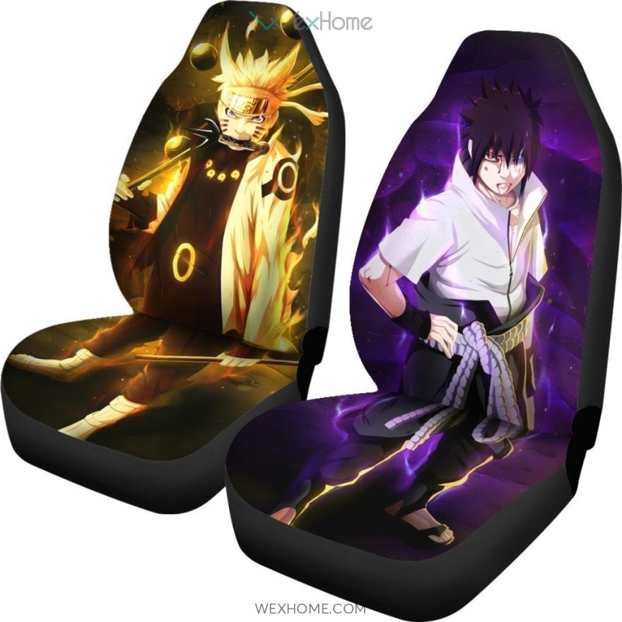 Naruto Sasuke Anime Art Custom Car Seat Covers – Oralie Shop