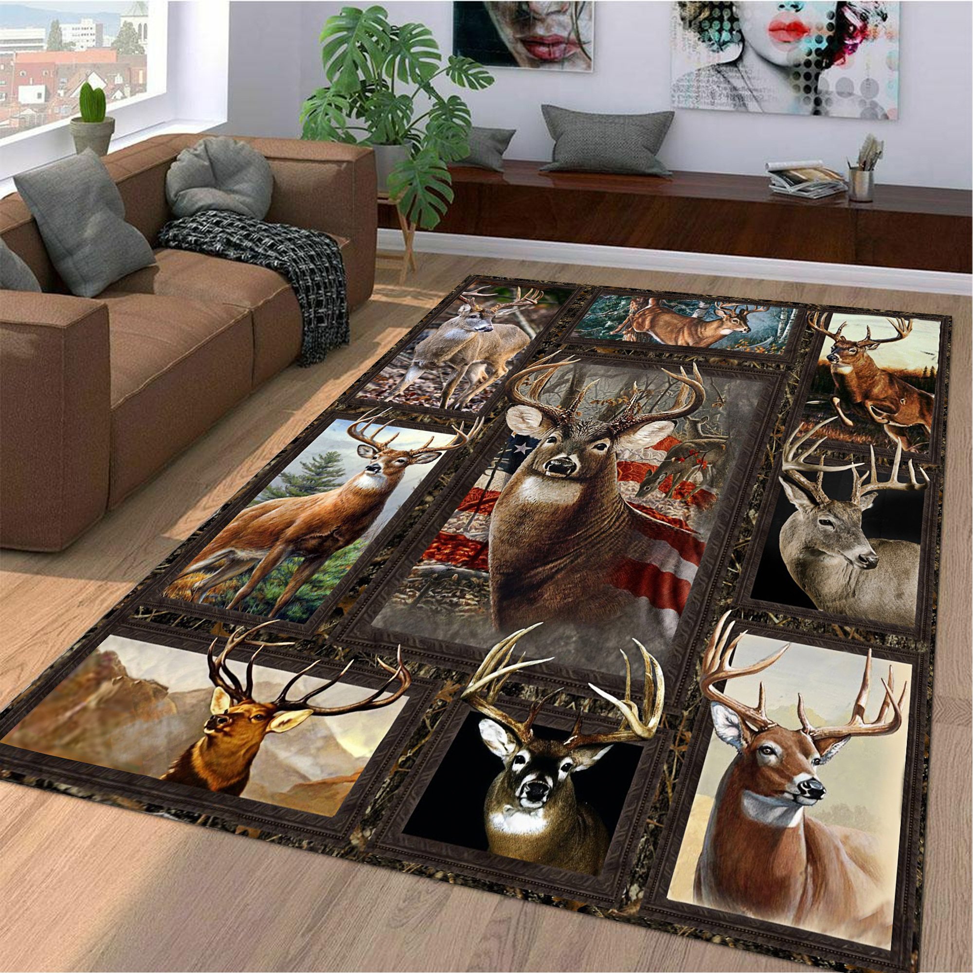 Deer Hunting Area Rug – Buzz insect Store