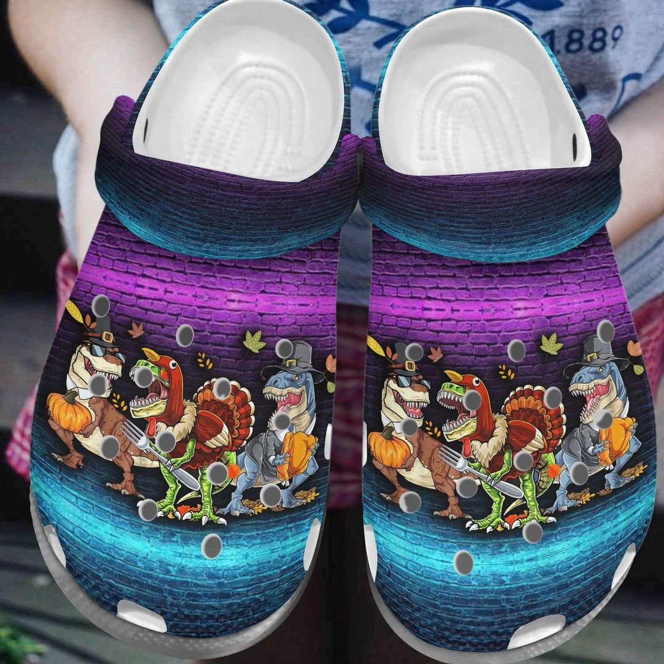Dinosaur Personalized Clog Custom Crocss Comfortablefashion Style ...