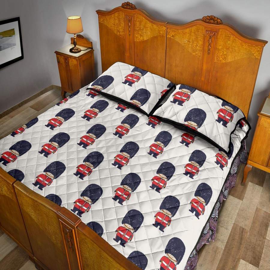 British Army Pattern Print Bed Set Quilt - Jasaust Store
