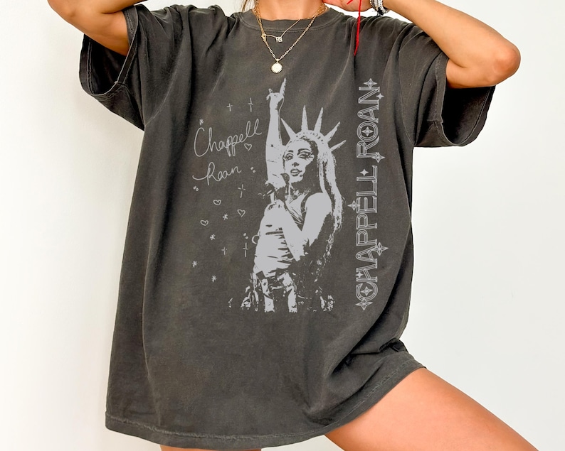 Comfort Colors®Chappell Roan Graphic Tee, Unique Concert T-Shirt ...