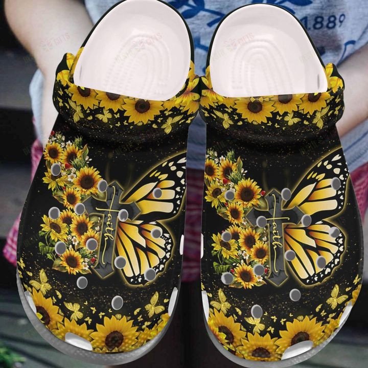 Butterfly Faith Crocs Classic Clogs Shoes – Justbeperfect Fashion Shop