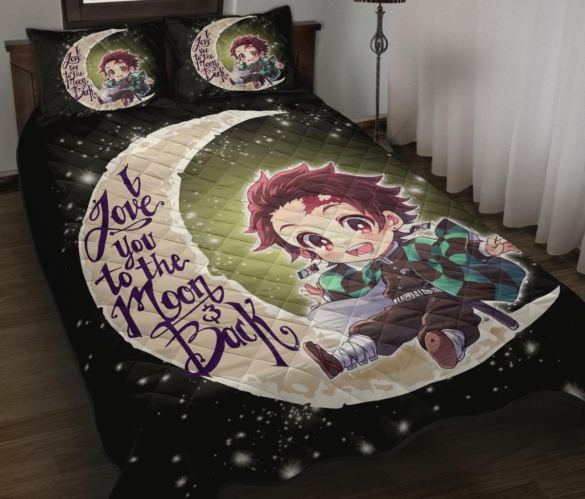 Demon Slayer Cute Anime Quilt Bed Sets – Justbeperfect_Shop
