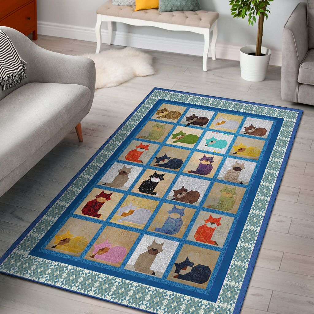 Cats Pattern Cat Rug 0622 – Corethermax