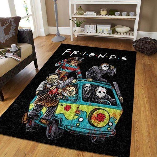 Horror Movie Characters Home Decor Rectangle Area Rug - Pinkato Store