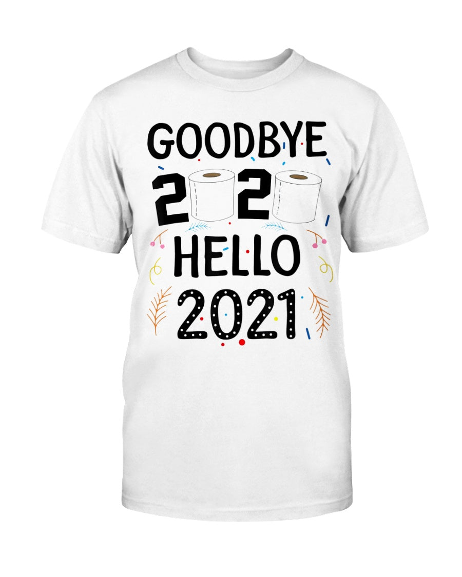 Happy New Year 2021 Hello Eve Goodbye 2020 Pajama Family Shirt ...