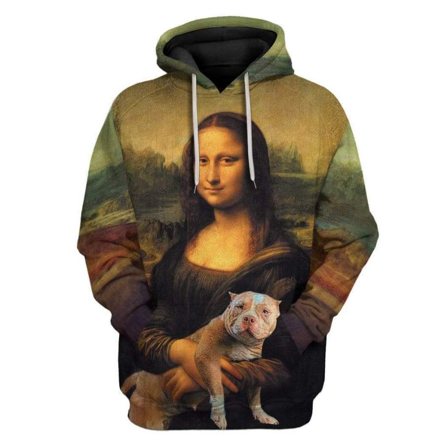 Custom T-shirt – Hoodies Mona Lisa – Doodledong Shop