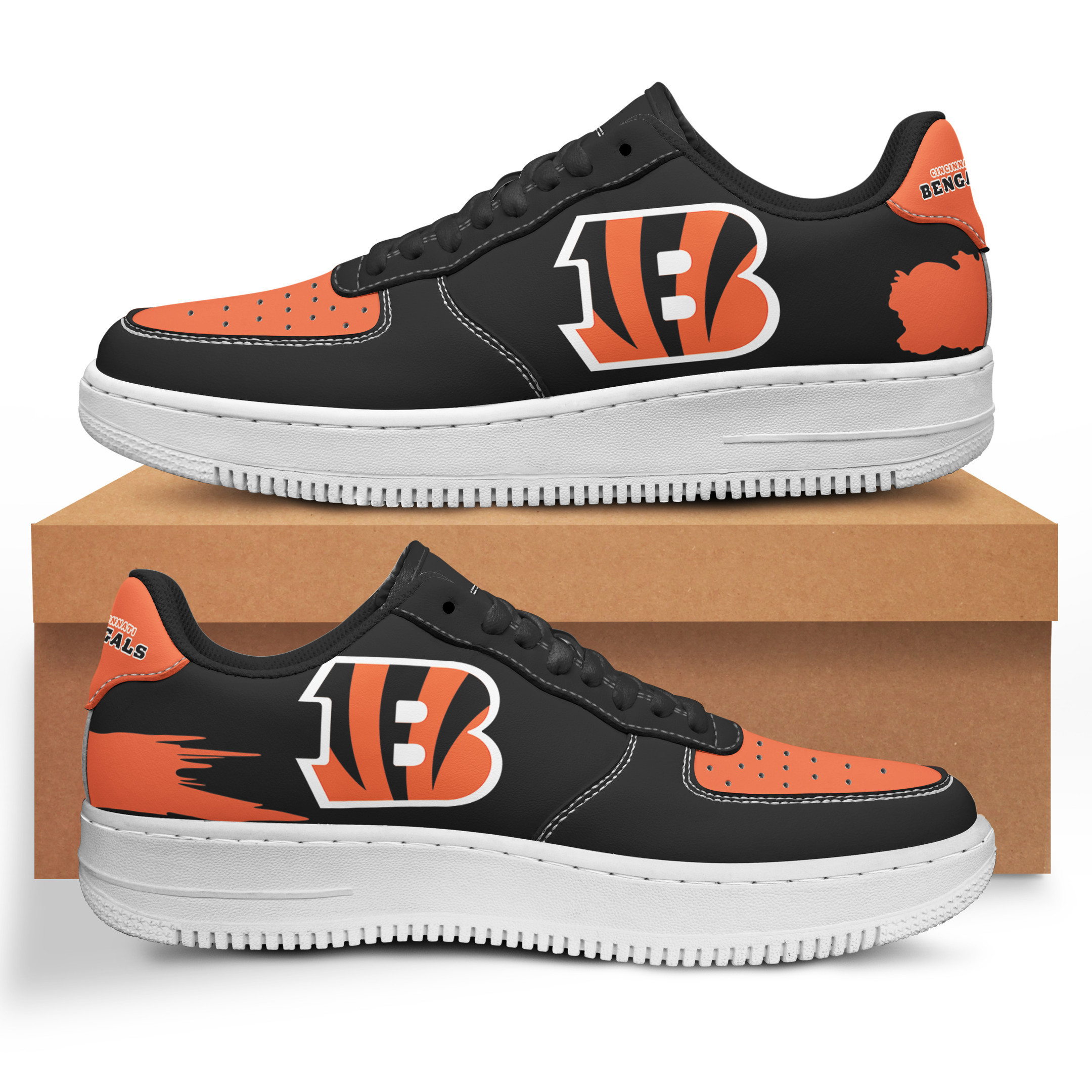 Cincinnati Bengals Af1 Shoes 355 – Wildzill Store Fashion