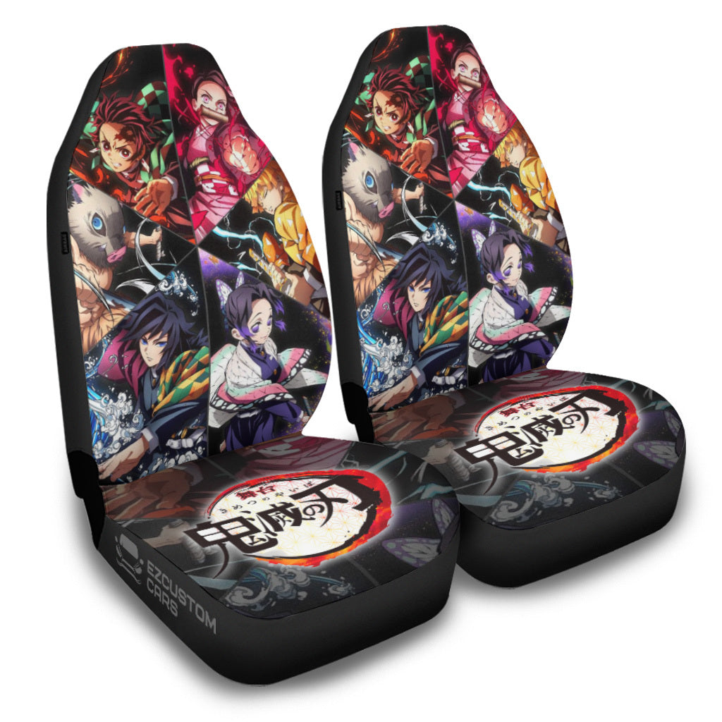 Demon Slayer Car Seat Covers Anime Car Accessories Porter Fan Art ...