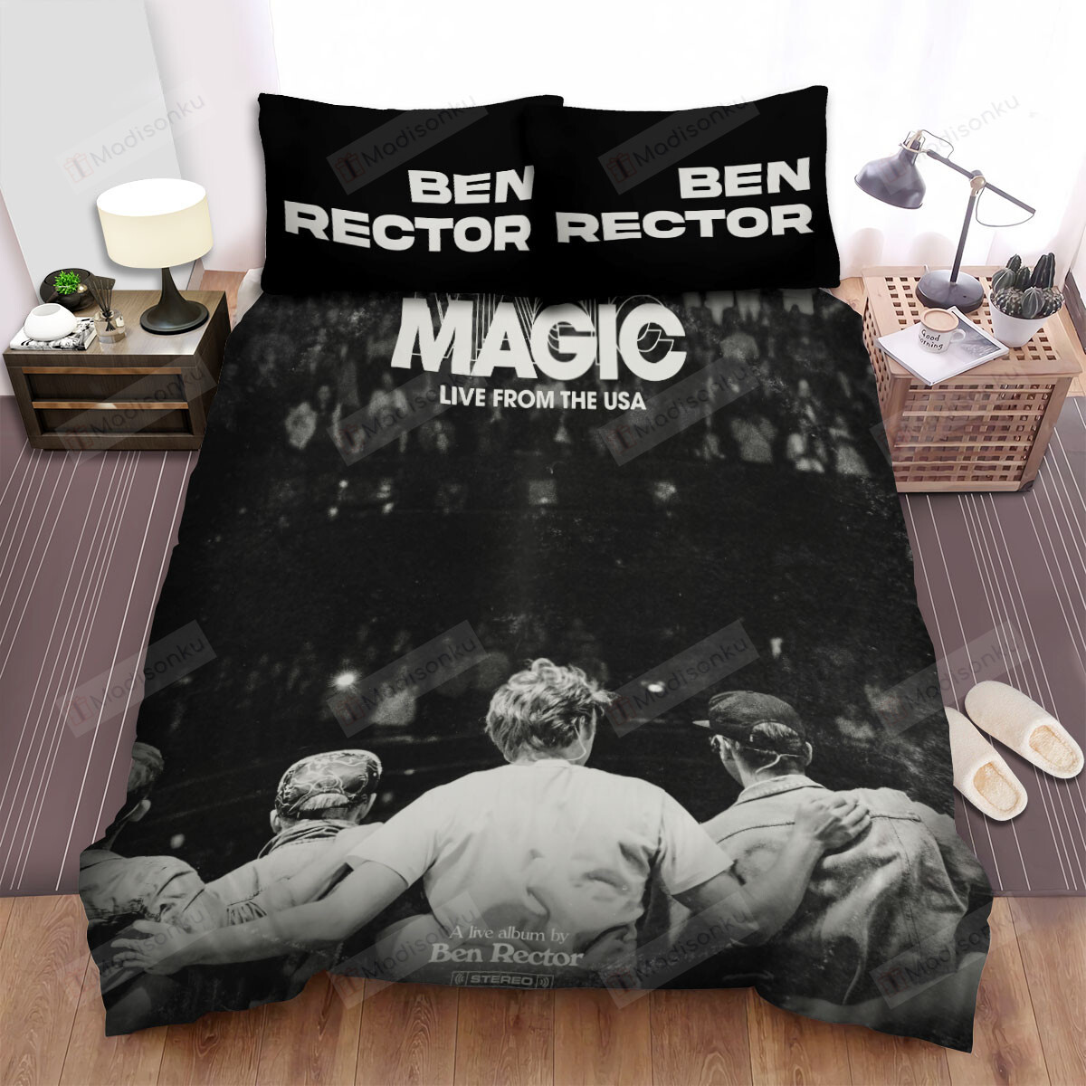 Ben Rector Music Magic Poster Bed Sheets Spread Comforter Duvet Cover ...