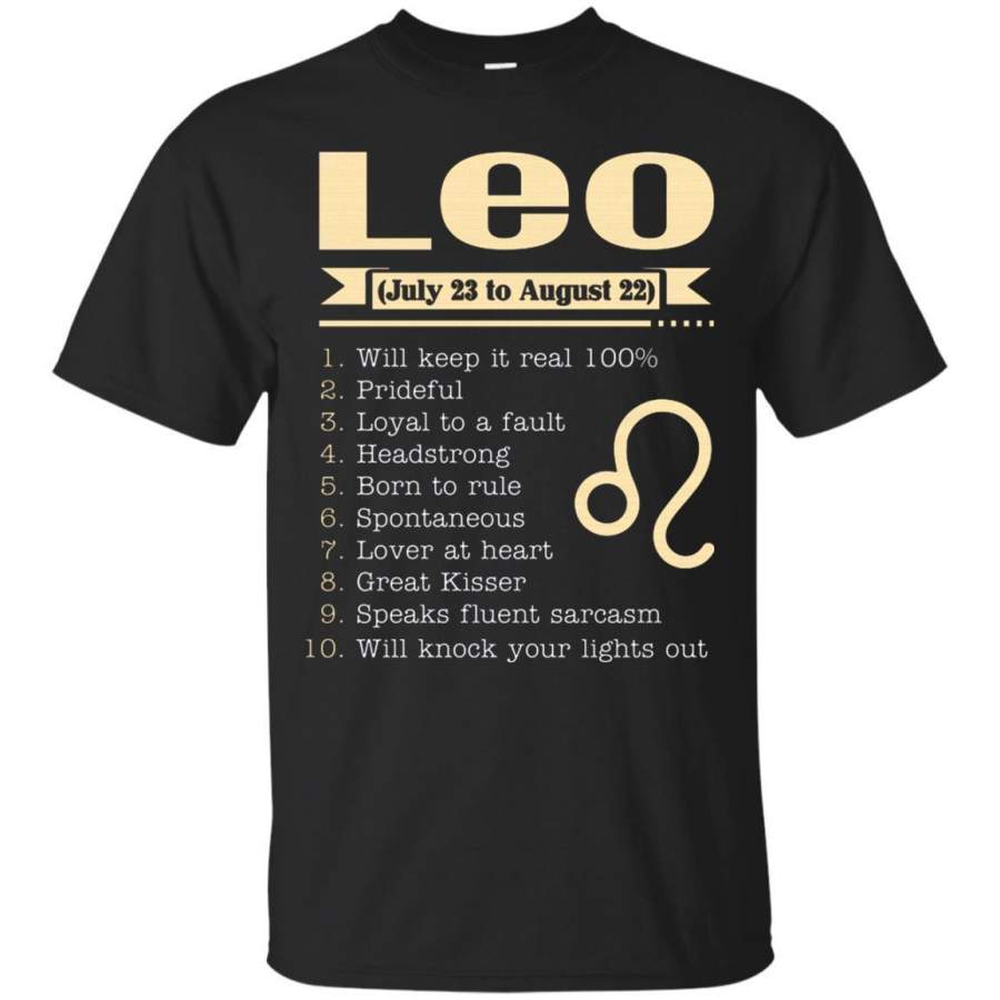 Leo Zodiac Signs August Birthday Shirt – Modishmarketplaceaz Shop