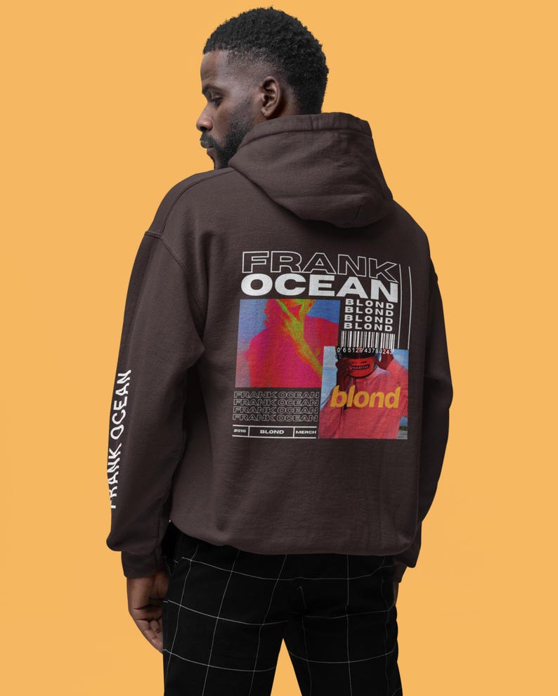 Frank Ocean Hoodie Blond Album Cover, Frank Ocean Merch, Frank Ocean Album, Graphic Hoodies ...