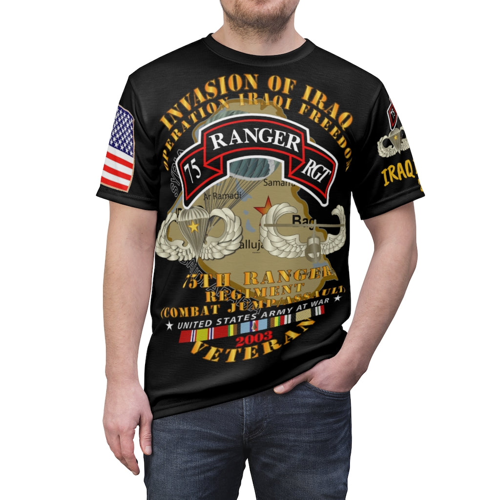 All Over Printing - Army - 75Th Ranger Regiment - Iraq Invasion 2003 ...