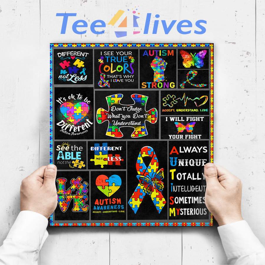 Custom Poster Prints Wall Art Autism Awareness Poster – Posterveto