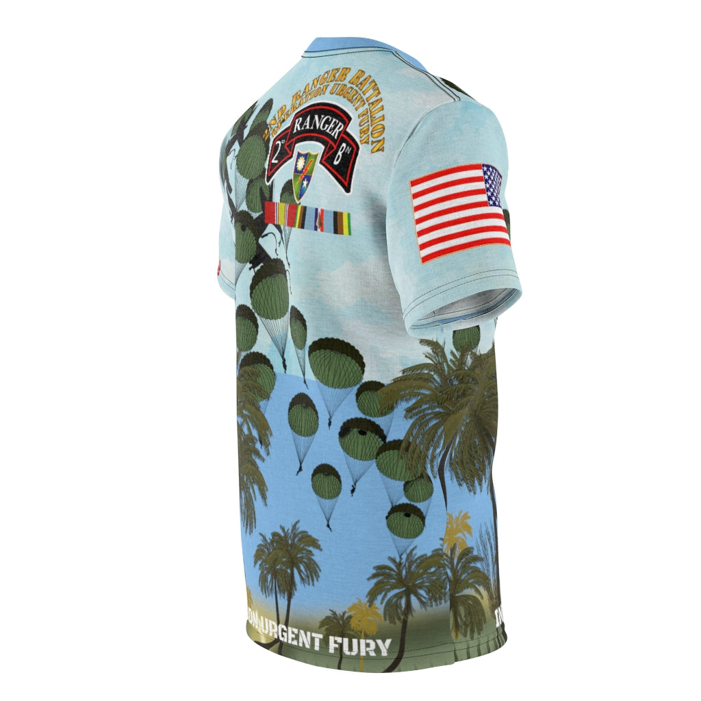 All Over Printing - Army - 2Nd Ranger Battalion (Airborne) - Operation ...