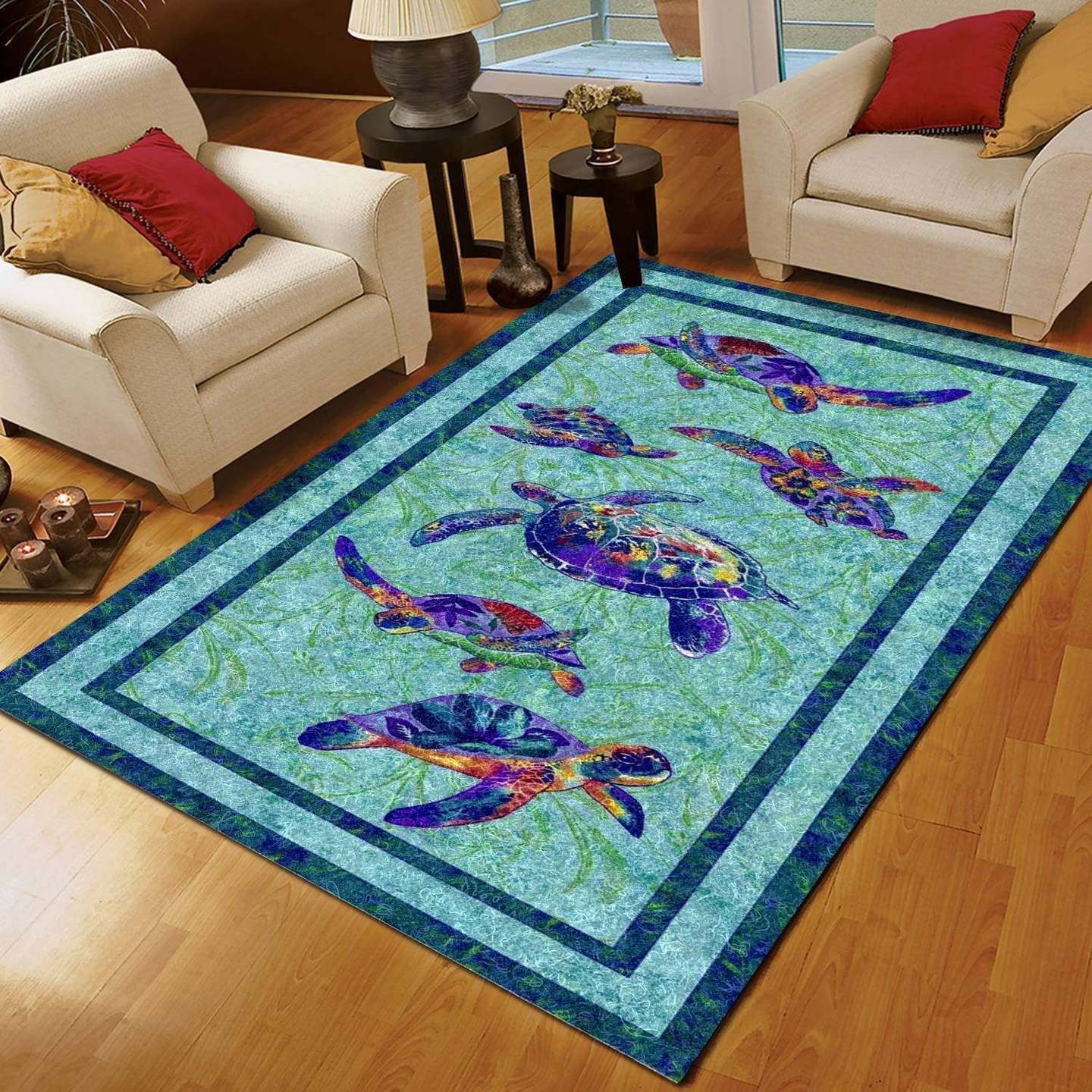 Sea Turtle Area Rug – Buzz insect Store