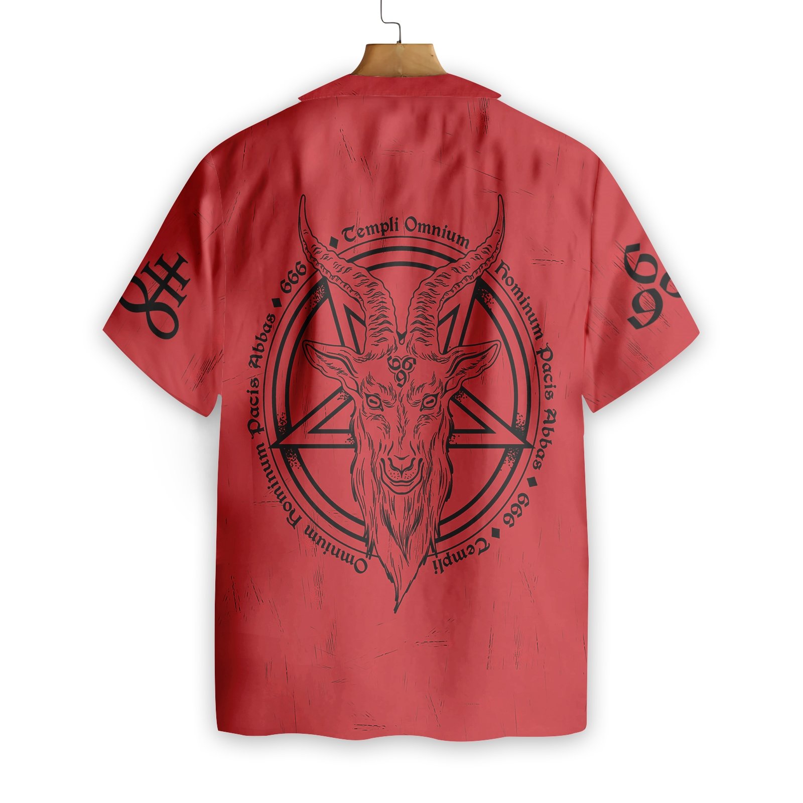 Satanic Demon Goat EZ14 0412 Hawaiian Shirt - Pinotee Store