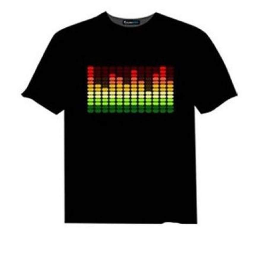 Delicate Men Light Up Flashing Rock Disco T-Shirt – Teepoem Ltd Delicate Men Light Up Flashing Rock Disco T-Shirt – Teepoem Ltd