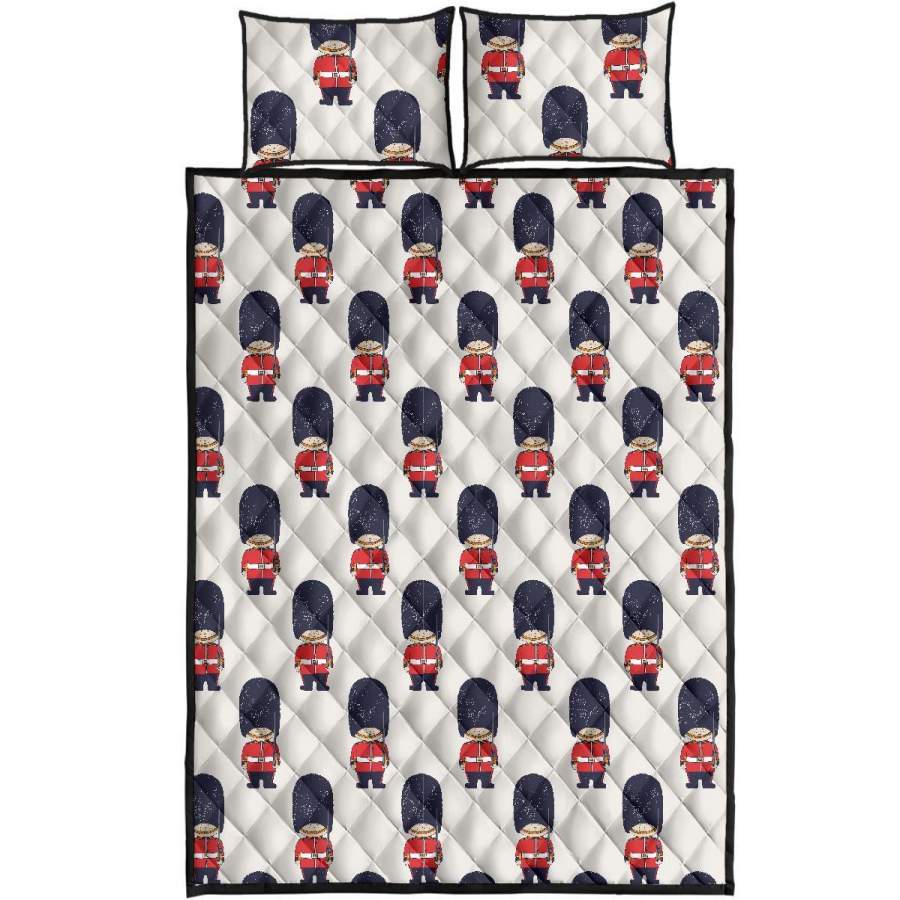 British Army Pattern Print Bed Set Quilt - Jasaust Store