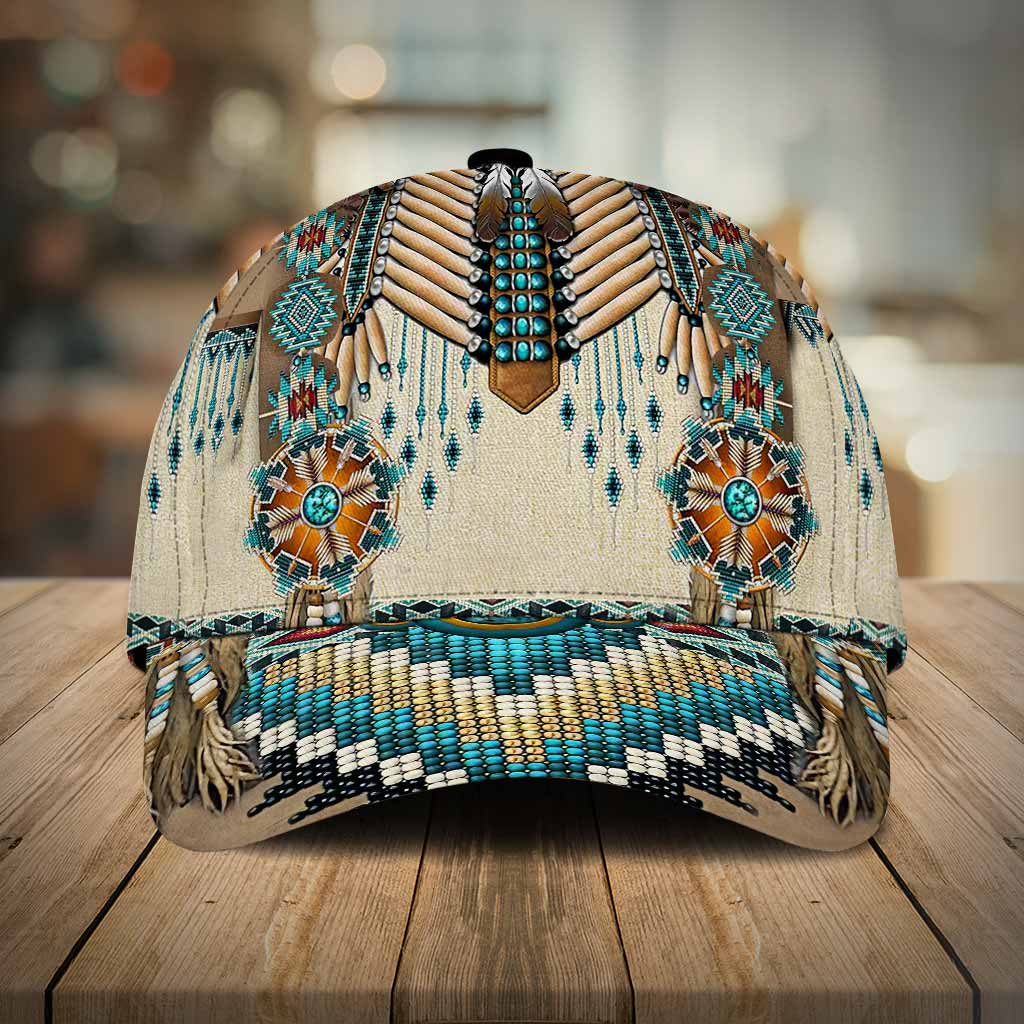 Native American Cap, Native American 3D Full Print Baseball Cap Hat ...