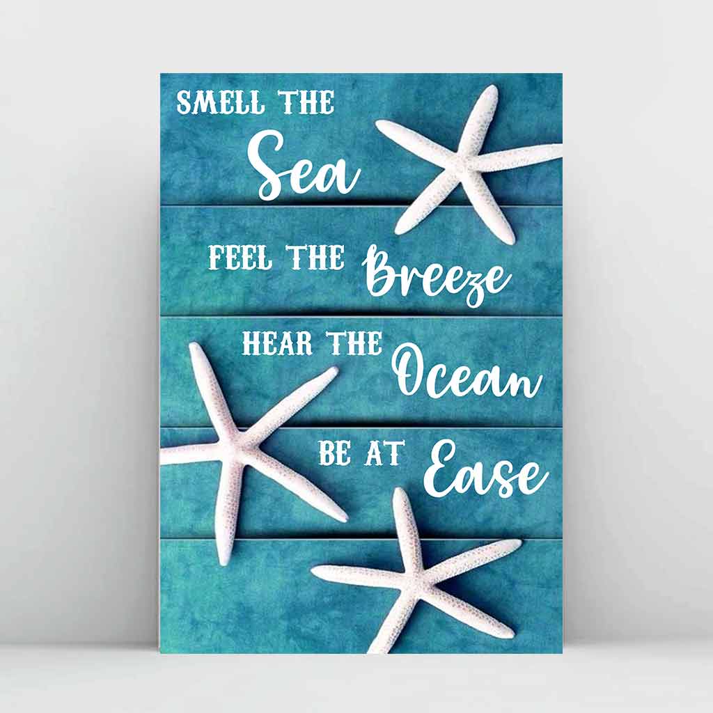 Smell The Sea – Sea Lover Poster – Kayli Shop