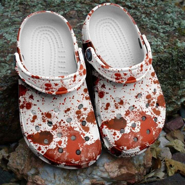 Halloween Blood Stains Crocs Crocband Clogs Shoes – Justbeperfect ...