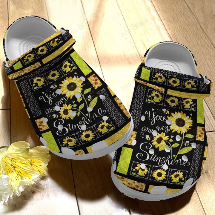 Sunflower You Are My Sunshine 4 Crocss Classic Clogs Shoes For Men ...
