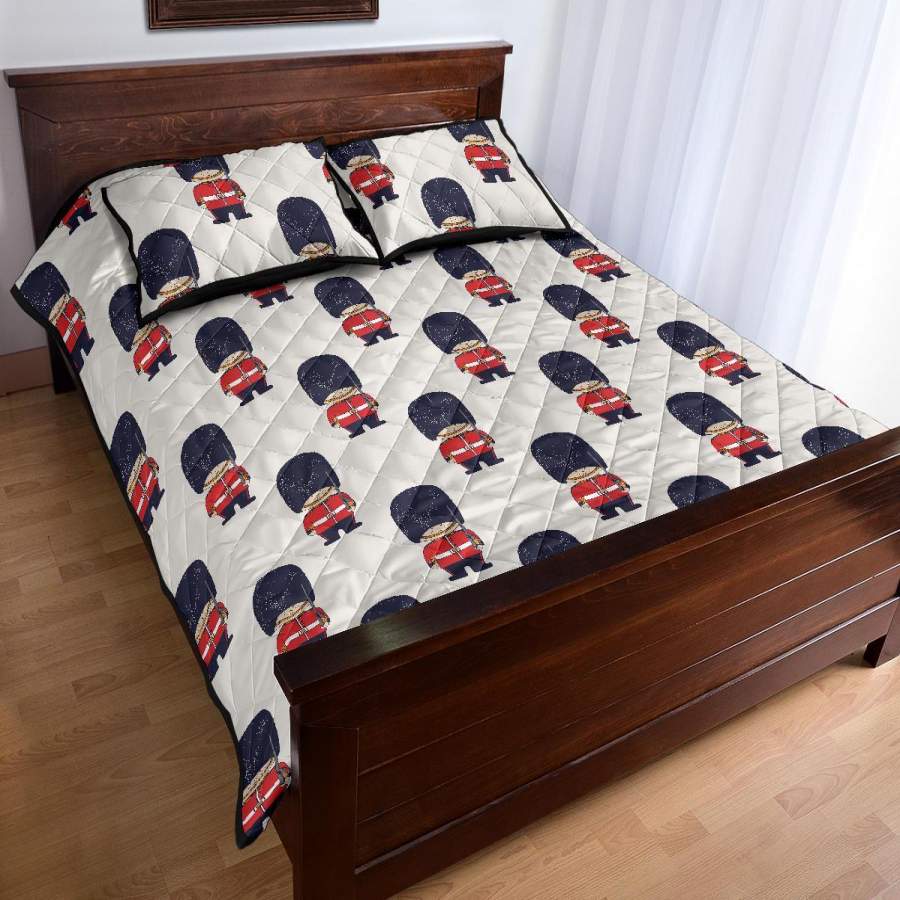 British Army Pattern Print Bed Set Quilt - Jasaust Store