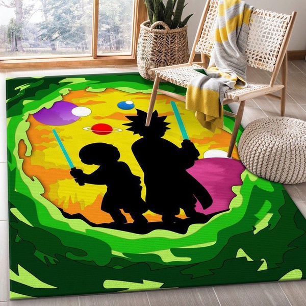 Rick And Morty 104 Area Rug Living Room And Bed Room Rug Gift Us Decor ...