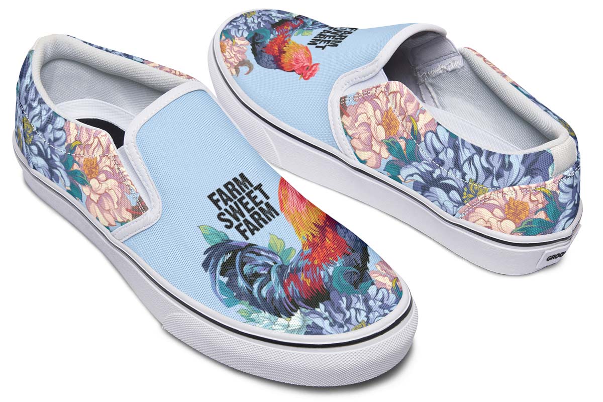 Farm Sweet Farm Slip-On Shoes