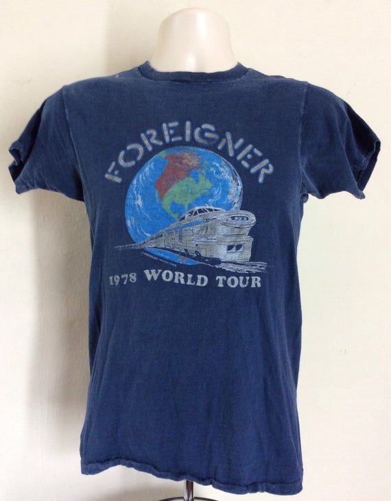 Vtg 1978 Foreigner Concert Shirt – Slamandgo Vtg 1978 Foreigner Concert Shirt – Slamandgo