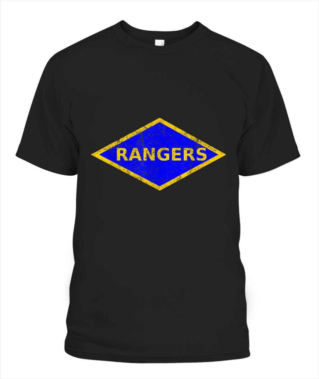 Army Ranger Diamond Vintage 75th Ranger Regiment Tshirt - Jasaust Store