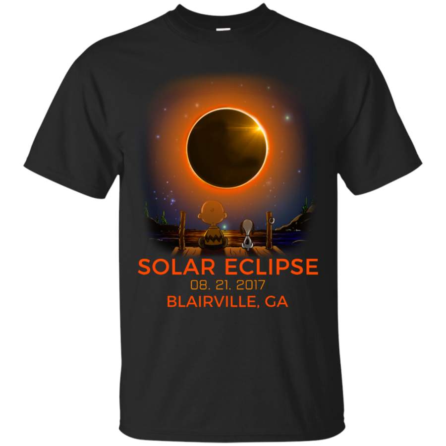 Snoopy solar eclipse - Blairsville - Total solar eclipse 2017 shirt ...