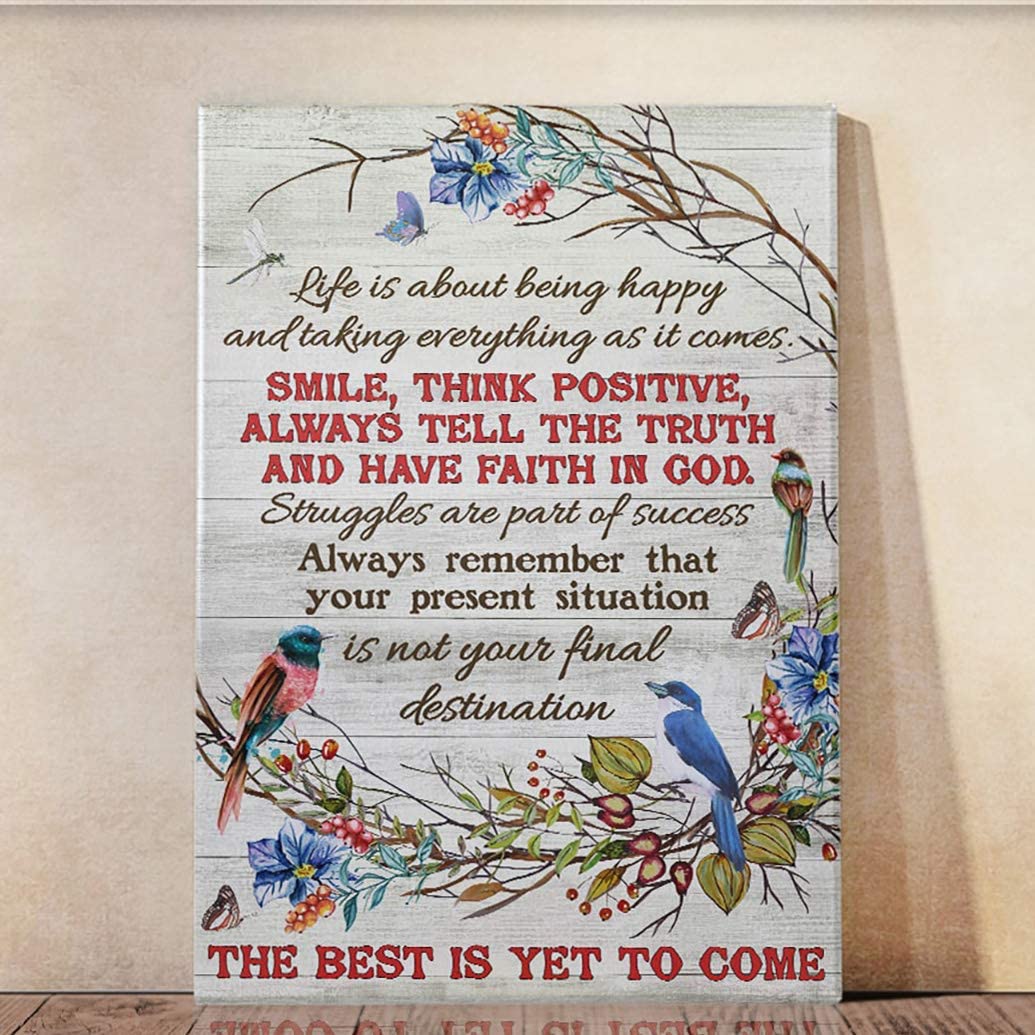 Poster-Smilethink Positive Have Faith in God Posters Qnn392- Command ...
