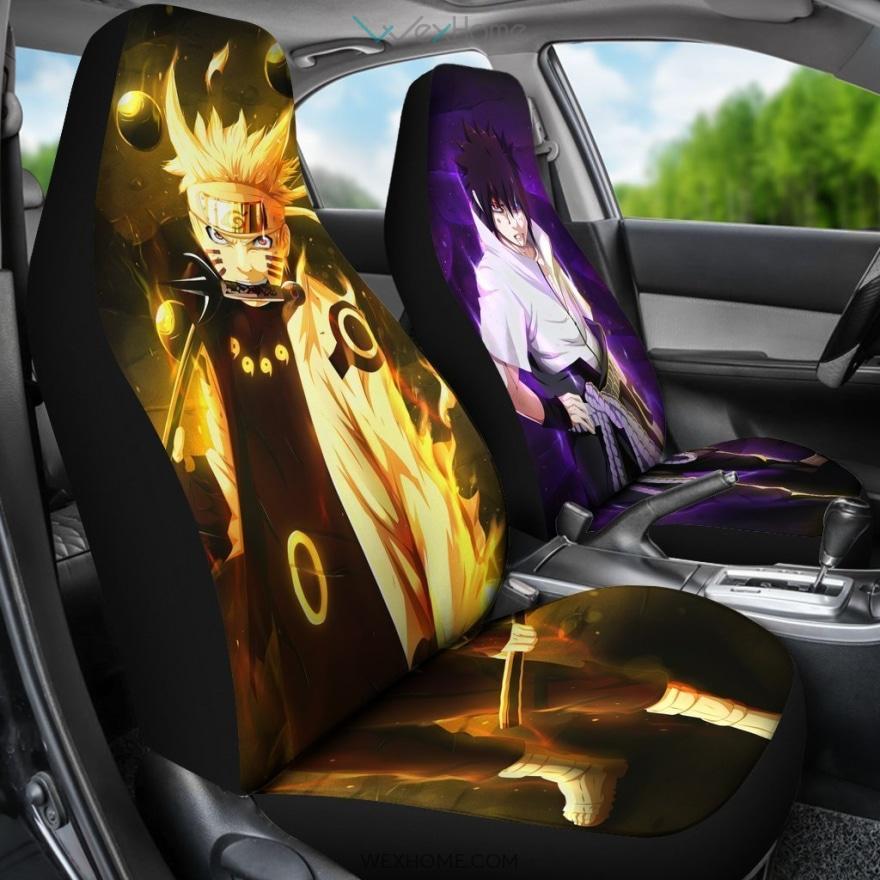 Naruto Sasuke Anime Art Custom Car Seat Covers – Oralie Shop