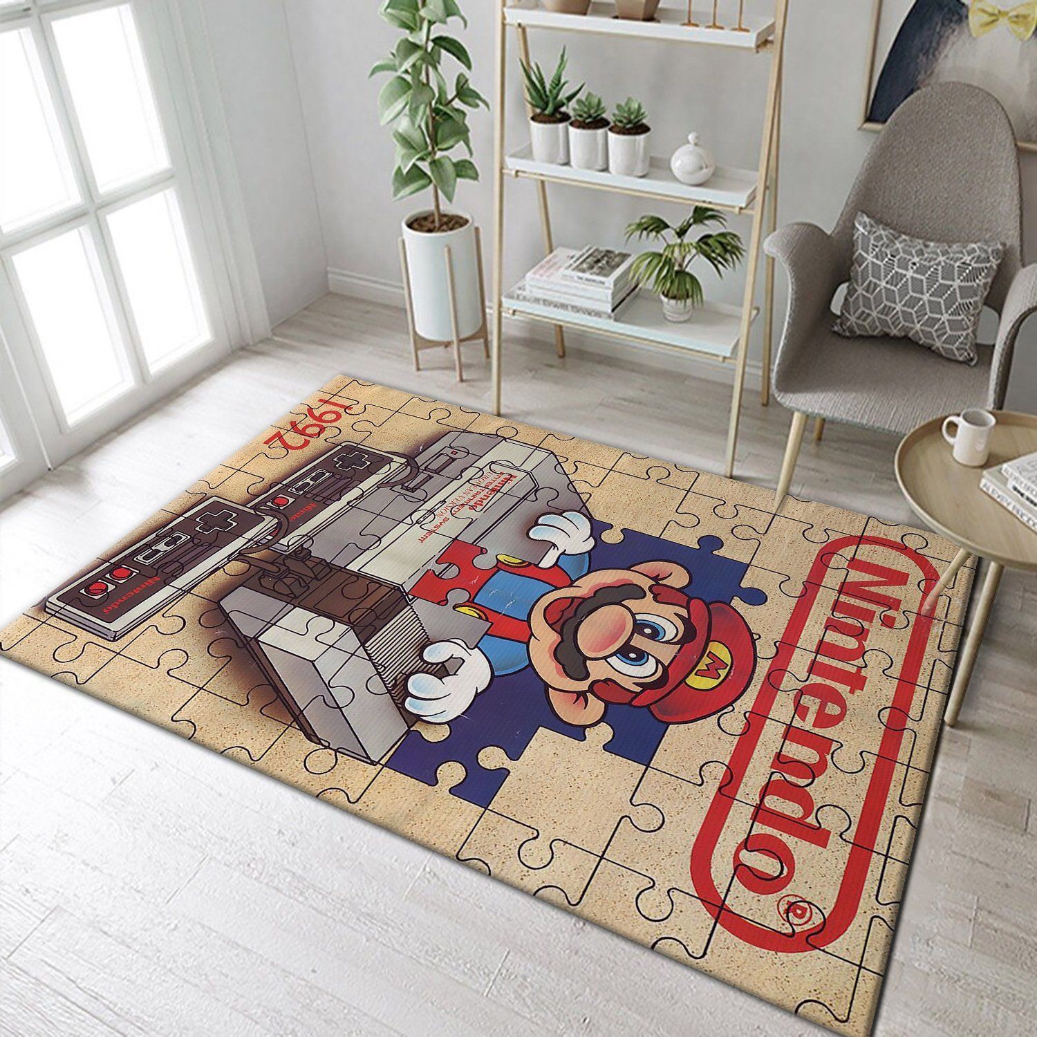 Super Mario Bros Nintendo Switch Gaming Collection Area Rugs Living ...