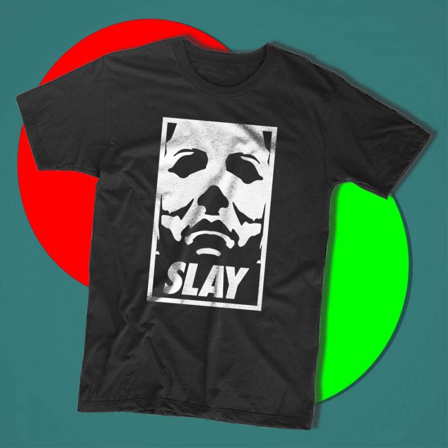 Michael Myers Halloween Slay Zombie Horror Men'S T Shirt - FreeClothing ...