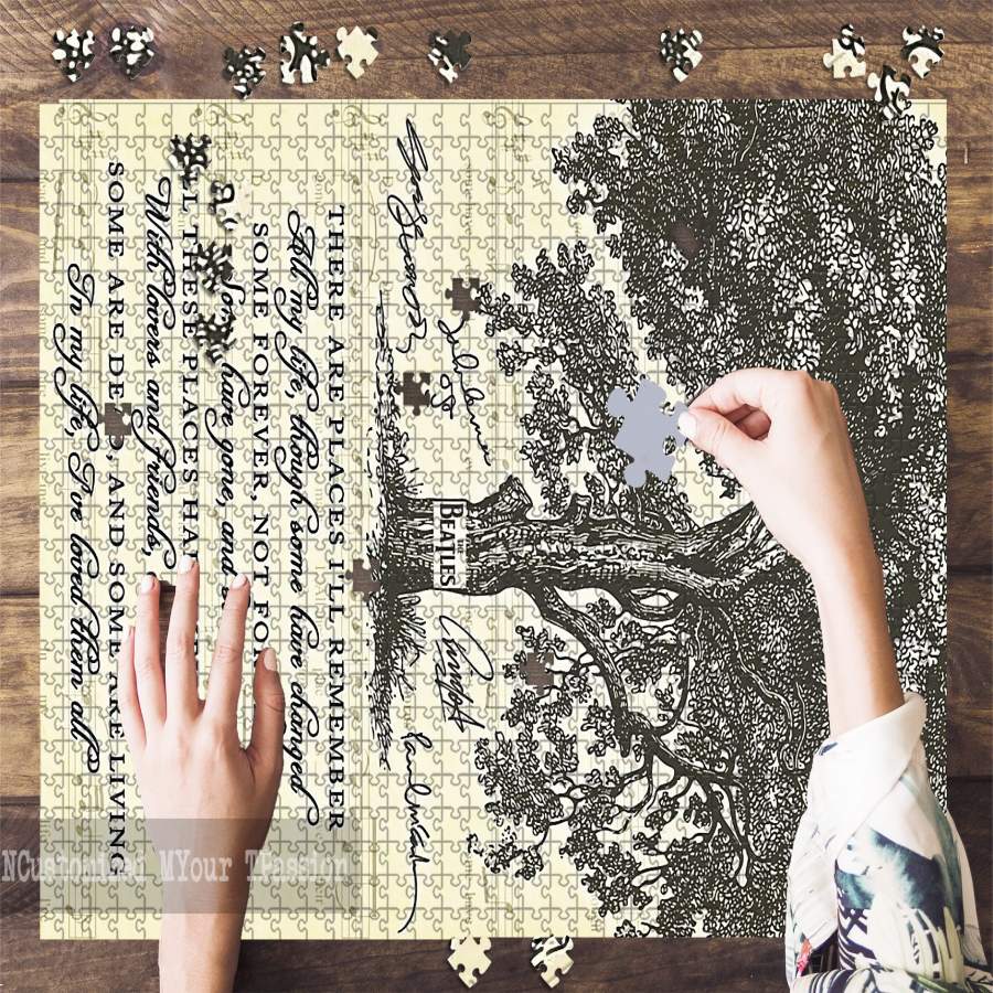 LIMITED EDITION Vertical Poster WOODEN Jigsaw Puzzle, LIMITED EDITION ...
