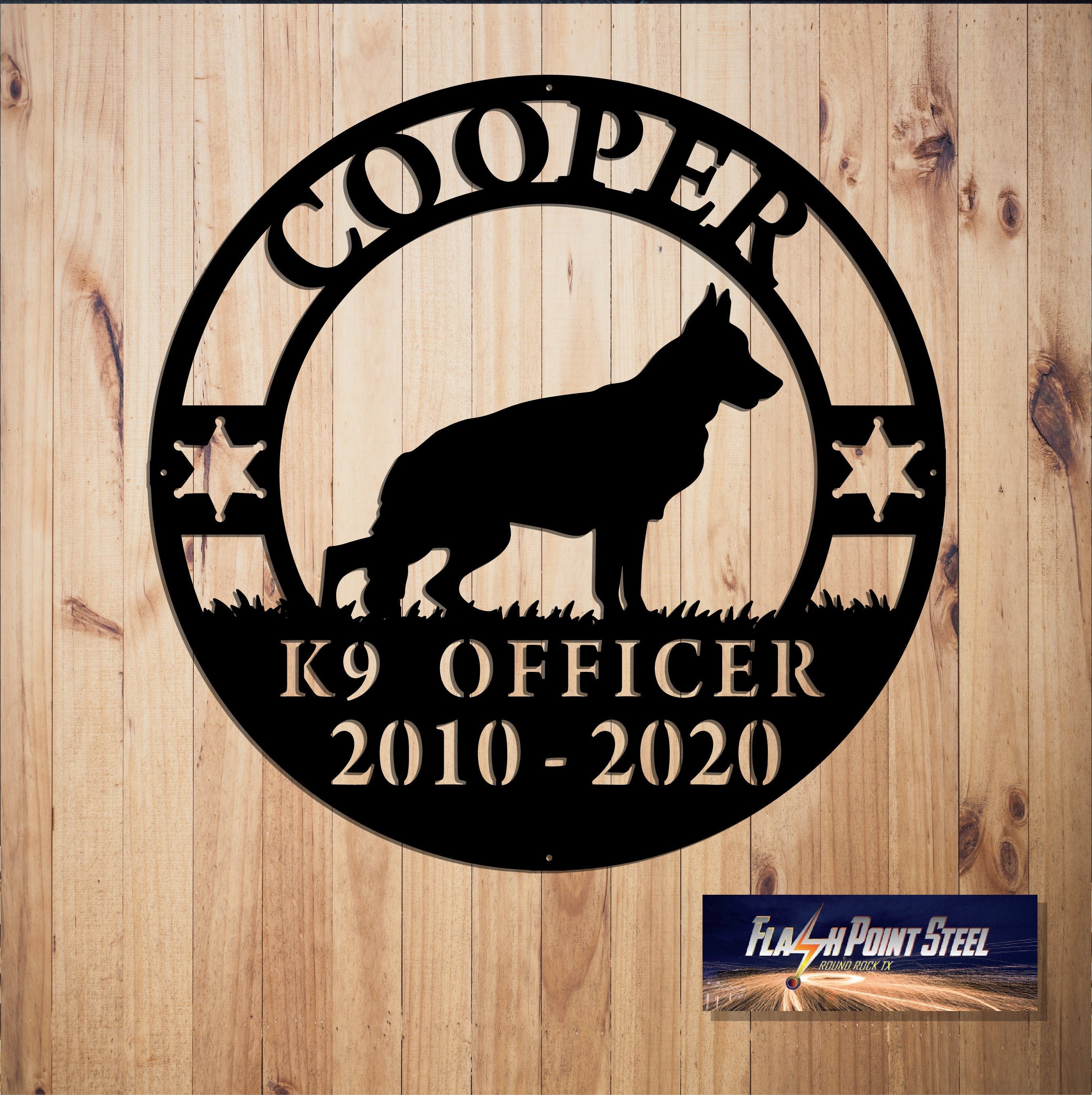 K9 Officer, Police K9, Veteran, Retirement Officer, Wall Decor, Plasma ...