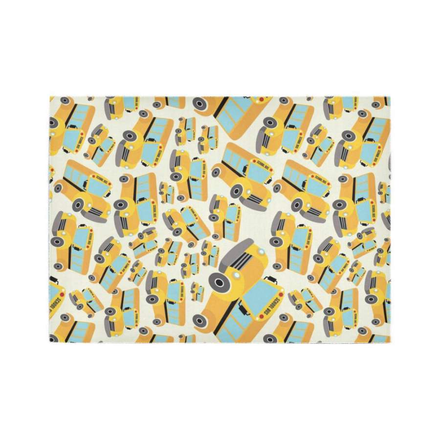 School Bus Area Rug – Fit Fit Apparel