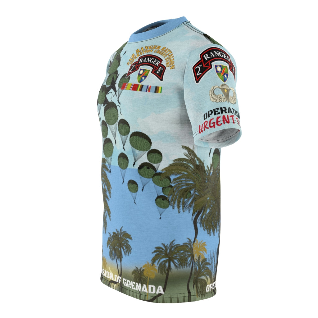 All Over Printing - Army - 2Nd Ranger Battalion (Airborne) - Operation ...